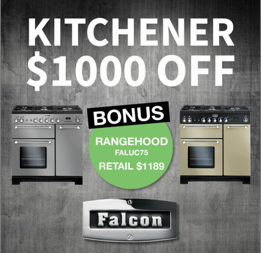 Falcon Oven Sale - Save $2189 Kitchener + 75cm Rangehood