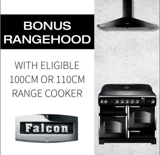Falcon Oven Sale - Bonus Rangehood with eligible Falcon Cookers